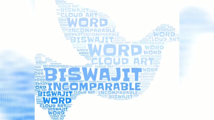 Create incomparable design of word cloud art just for you by Jit123jit ...