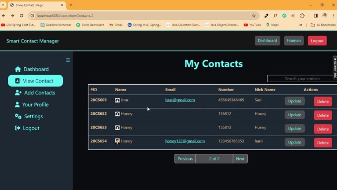 Create Spring Boot App Rest Api Thymeleaf Hibernate By Hanan039 Fiverr