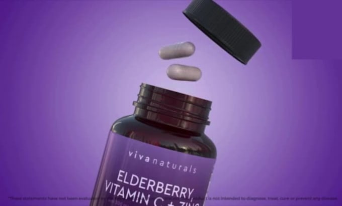 3d supplement animation dietary supplement nutritional food supplement ...