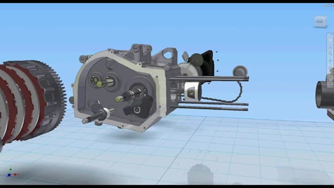 3d mechanical animation, 3d industrial animation, product prototype, 3d ...