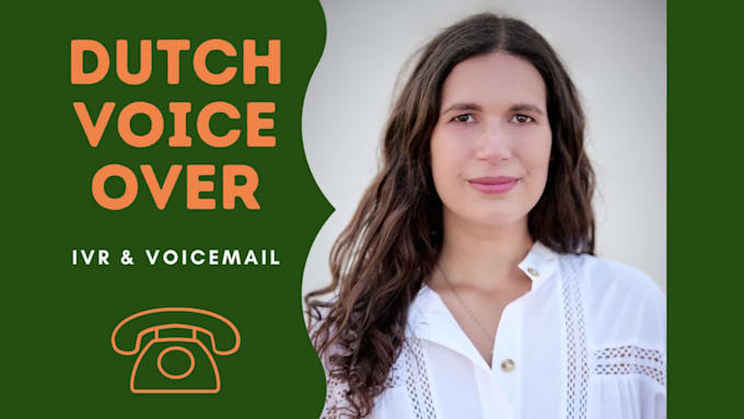 Create your friendly female dutch ivr or voicemail greeting by ...