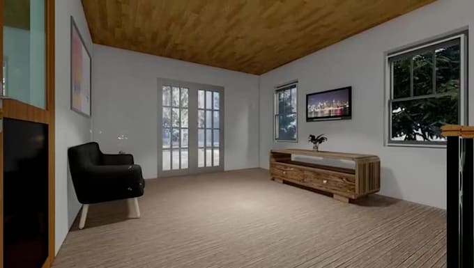 Realistic exterior and interior architecture 3d rendering by Nuwnkumra | Fiverr