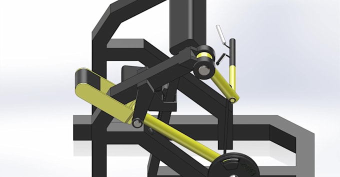 Do any gym machine design by Youssef_nasr21 | Fiverr