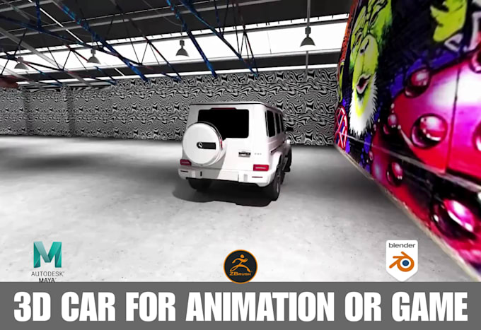 Do 3d car modeling vehicle design fivem gta 3d car render for animation or game by Sussart4 | Fiverr