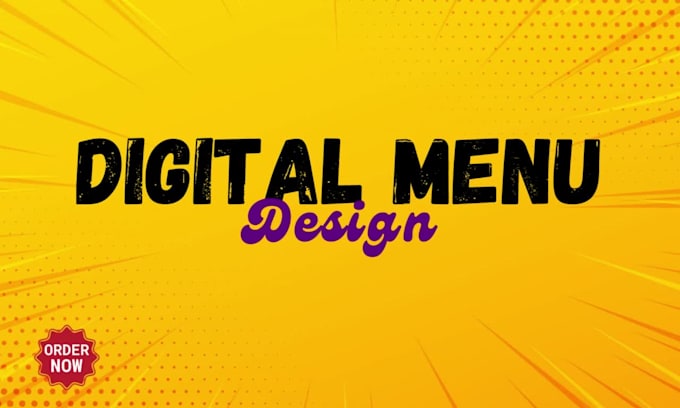 Revamp your digital menus with stunning designs by Mtech31 | Fiverr