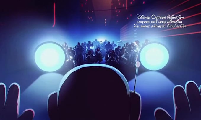 Cartoon gif animation, 2d short film, animated cartoon loop, vfx ...