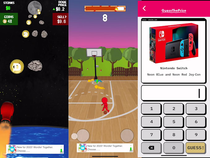 Make your entire unity game for ios and android by Fruitaz | Fiverr