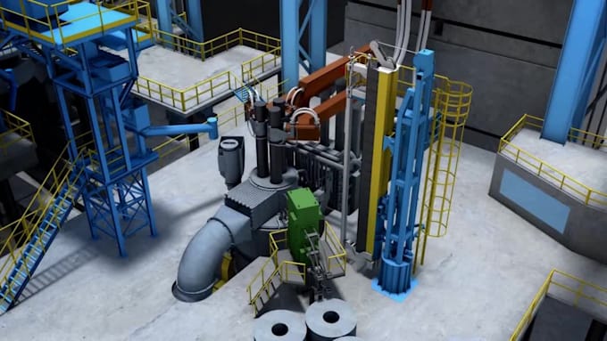 Do 3d industrial animation, technical animation, product animation, 3d ...