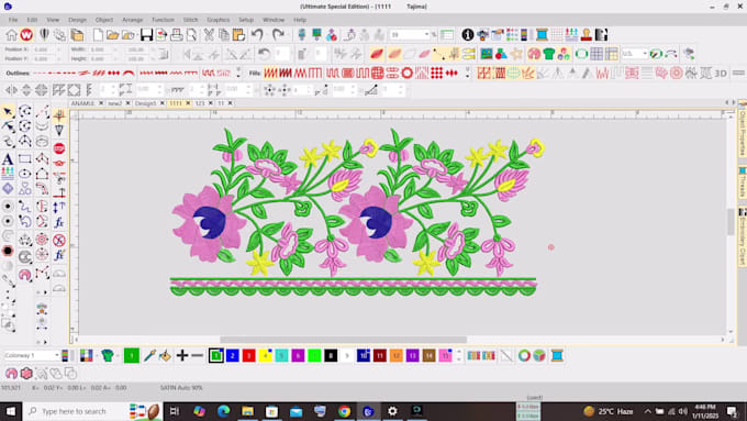 Create professional embroidery designs in wilcom by Anamul_hasan902 | Fiverr