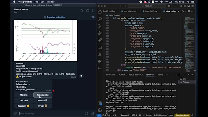 Set up smart trading bot in solana, 3commas, hyperliquid by ...