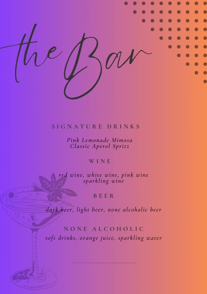 Create eyecatching menu designs with lasting impression by Faatima ...