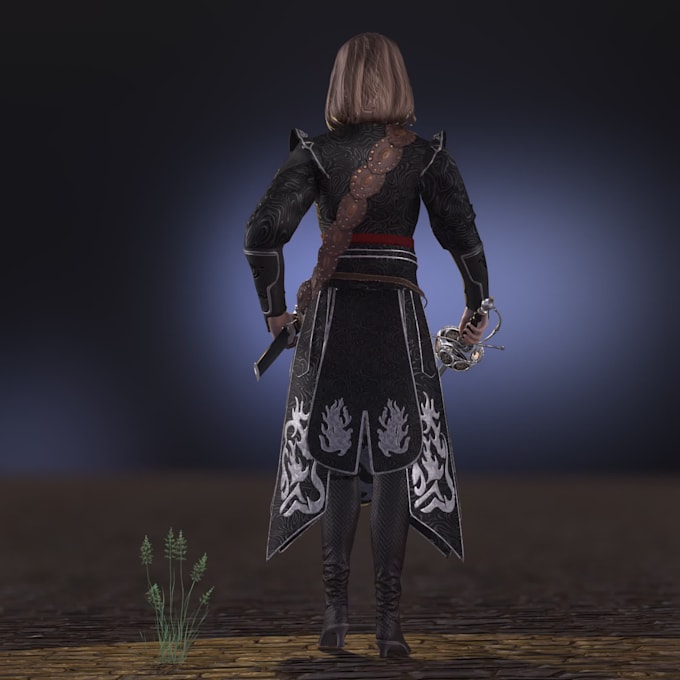 Create game ready character by Olha3d | Fiverr