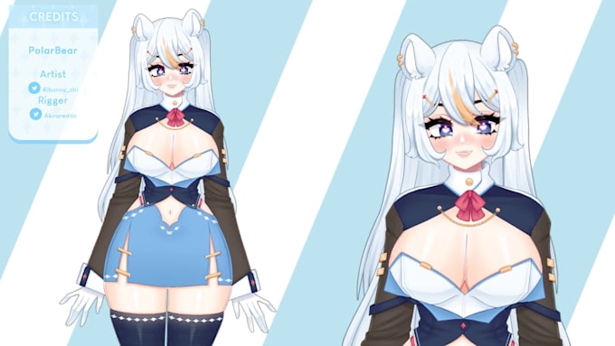 Make the live2d rig of your vtuber model by Akirareddo | Fiverr