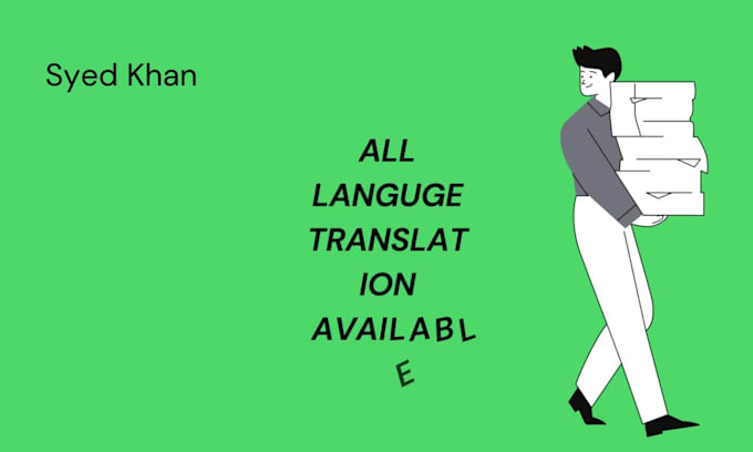 Translate english to any language as given my gig by Anwarnadaan | Fiverr