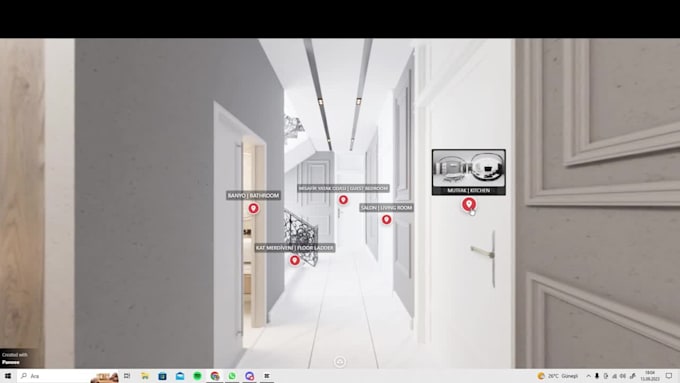 Create realistic 360 panorama tours for your architectural project by ...