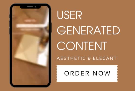 Create aesthetic user generated content for instagram by Maria_bami ...