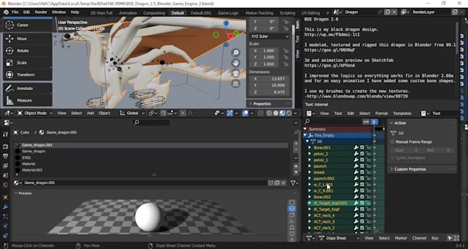 Professional 3d model rigging for animation by Projectphenomx | Fiverr