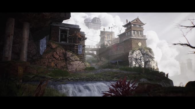 Do 3d Game Environment 3d Game Map 3d Environment Design Unreal Engine Map By Aval3dart Fiverr 