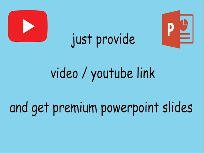Convert youtube video into powerpoint presentation, videos to ...