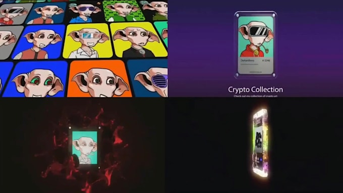 Create an epic intro and outro videos for your nft collection by ...