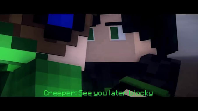 Make a action minecraft short animation for youtube shorts by Will ...