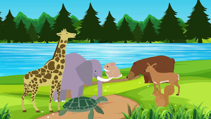 Create professional 2d animation for kids by Mehak_shamshad | Fiverr