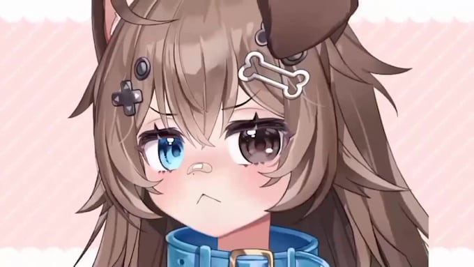 Draw and rig vtuber model live2d model 2d vtuber rigging by Haydensam773 | Fiverr