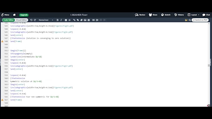 Create math and sciences formulas in latex overleaf by Nestortorres646 ...