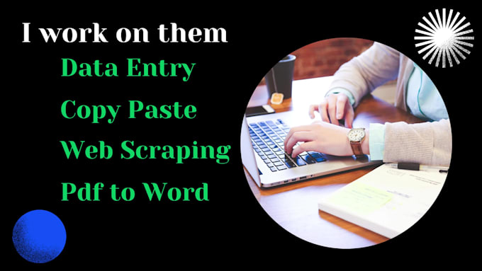 Do data entry, copy paste, pdf to word convert, web scraping by Sayefahmed126 | Fiverr