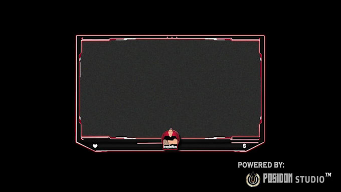 Design cool twitch overlays and complete stream layouts pack by Posidon ...