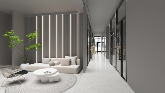 Interior office, workplace and shop renders and drawings by Mfatih309 ...