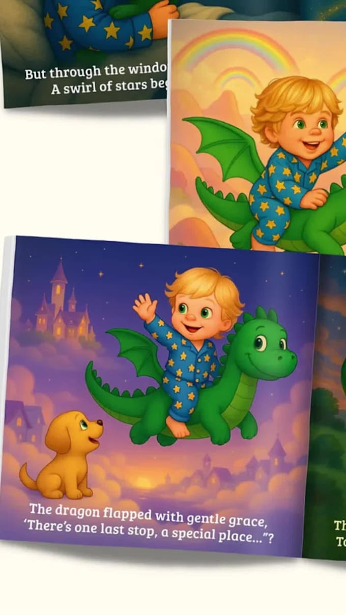 Create custom kids storybooks just for your child by Mushab2011 | Fiverr
