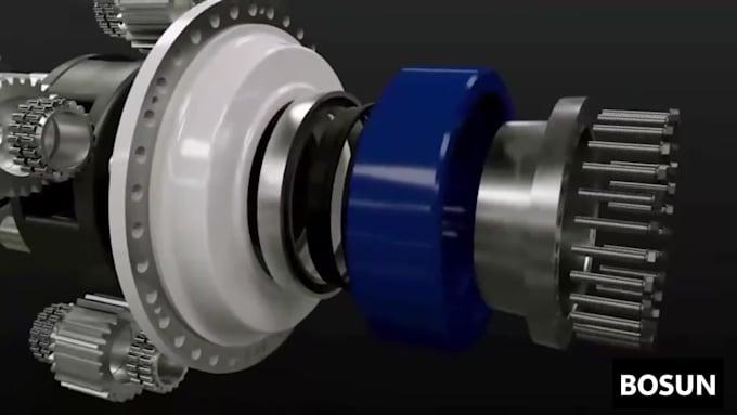 Do 3d product animation video 3d rendering industrial animation 3d ...