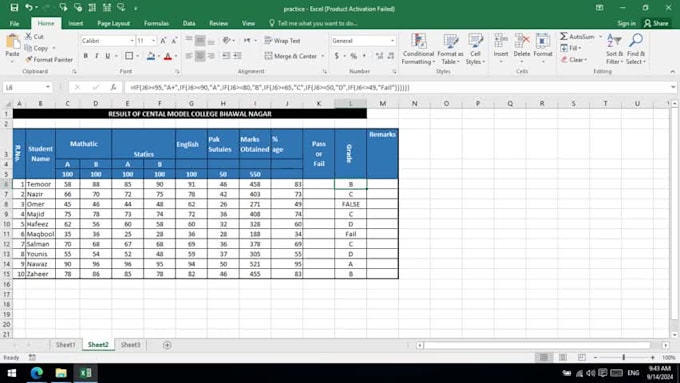 Efficient excel data entry by Rizwan_ali_777 | Fiverr