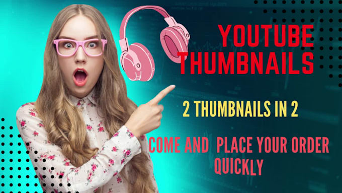 Create 2 youtube thumbnails in 2 hrs by Mariyariyaz | Fiverr