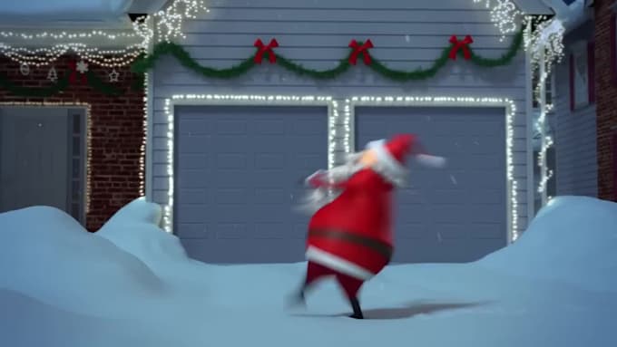 Do christmas animation 3d christmas animation video 3d promo video by ...