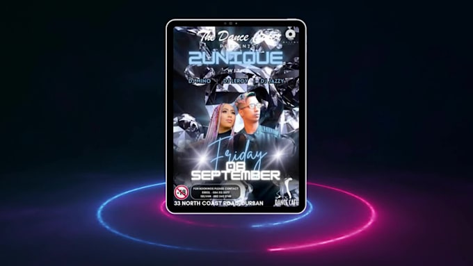 Create animated digital invites by Trevlinpillay8 | Fiverr