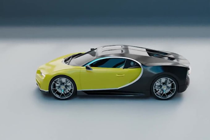 3d car for realistic render, logo, game and nft by Babajuni | Fiverr