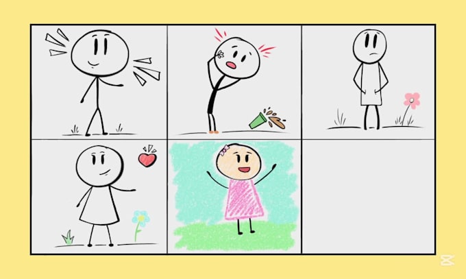 Original stickman digital drawing by Paula_marqueza | Fiverr