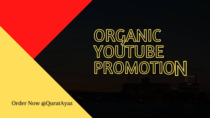 Create youtube channel and do organic video seo promotion by Quratayaz ...
