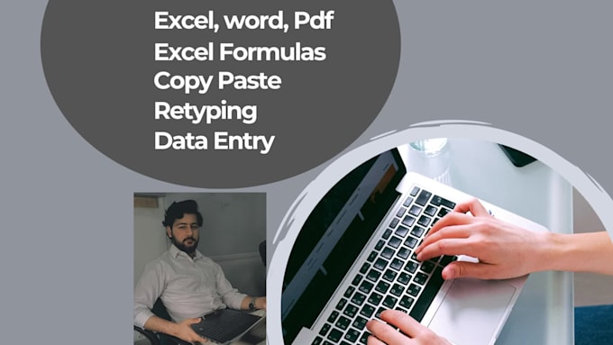 Do data entry, excel, word, typing copy paste work by Hamzakhan4789 ...