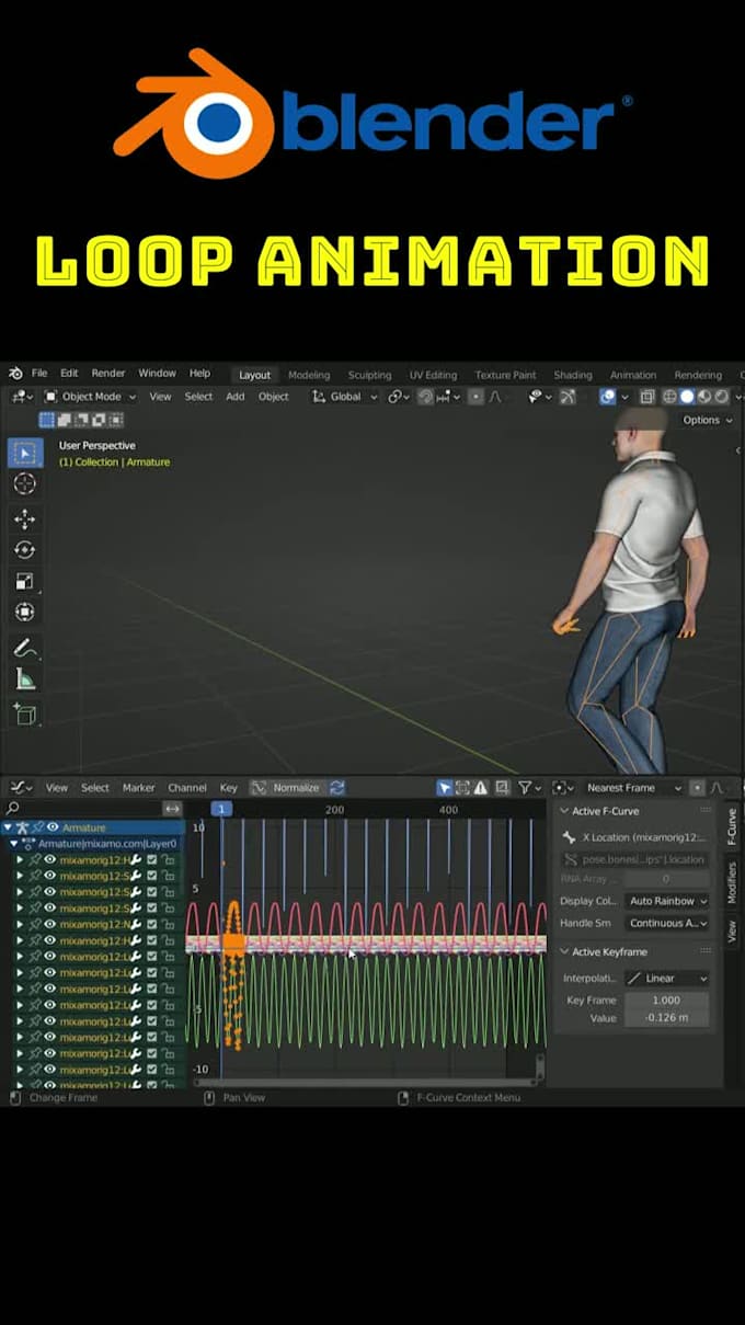 Do 3d model rigging in blender, unity and mixamo by Huzaifdig | Fiverr