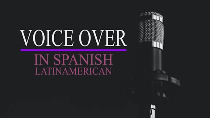 Give my voice so you can use it in your project by Sebastian_bogo | Fiverr