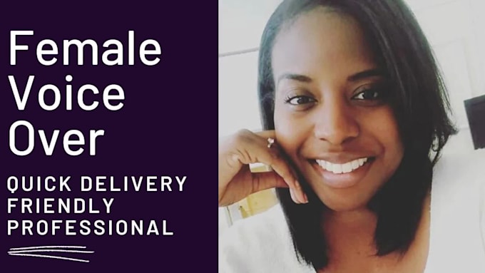 Quickly record an american female voice to meet your needs by Cessmedia ...