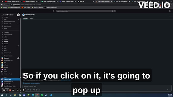 Create a chat gpt integration to slack by Dopper2023 | Fiverr