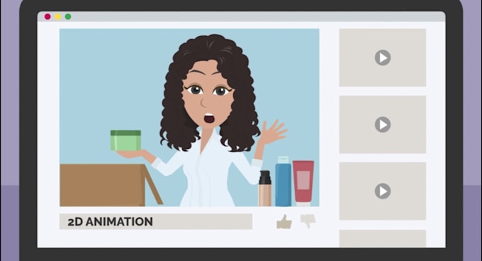 Make a 2d cartoon animation video and animated gifs by Azanbaig110 | Fiverr