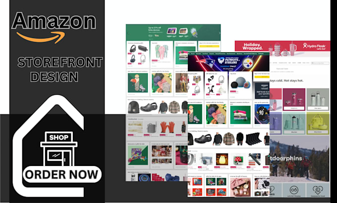 Create amazon storefront design,amazon brand store by Muzamilkhan000 ...