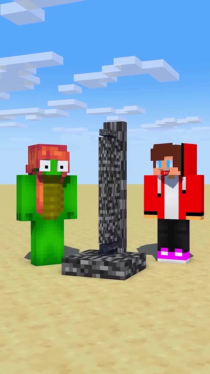 Create stunning 3d minecraft animations for youtube, intros, outro by ...