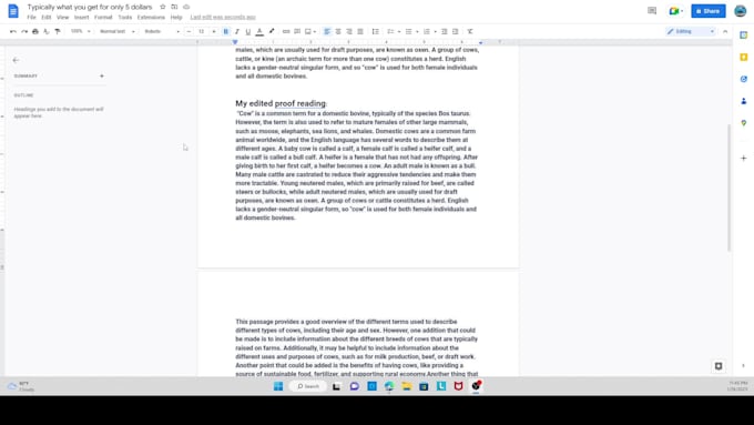 Proofread any topic and provide things that could be better in under 24 ...