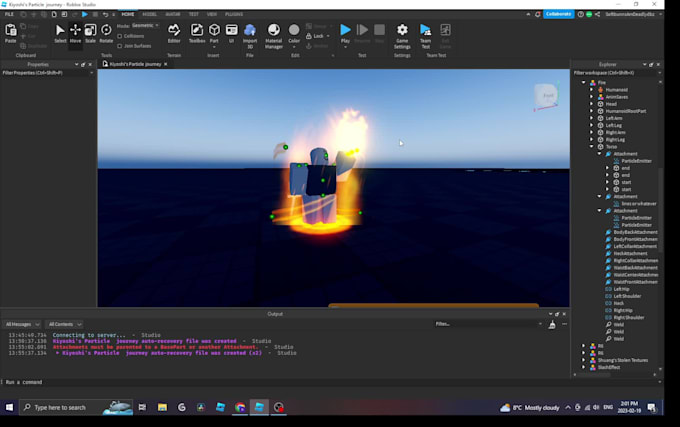 Make you roblox vfx or make a simple roblox script by Kiyoshiv2 | Fiverr